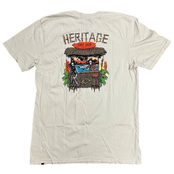 Rip Curl | Shirts | Rip Curl Mens X Heritage Surf Shop Tiki Party Tee ...